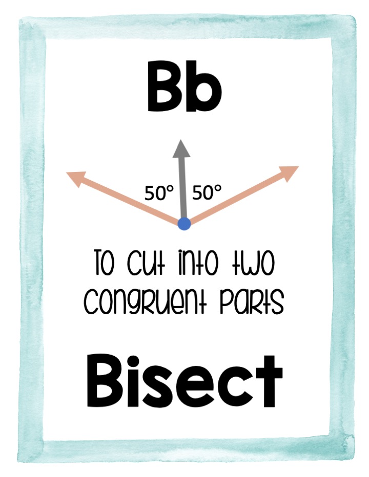 Geometry Alphabet Posters | Made By Teachers