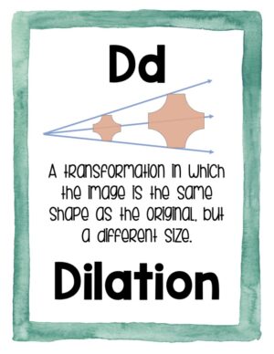 Geometry Alphabet Posters | Made By Teachers