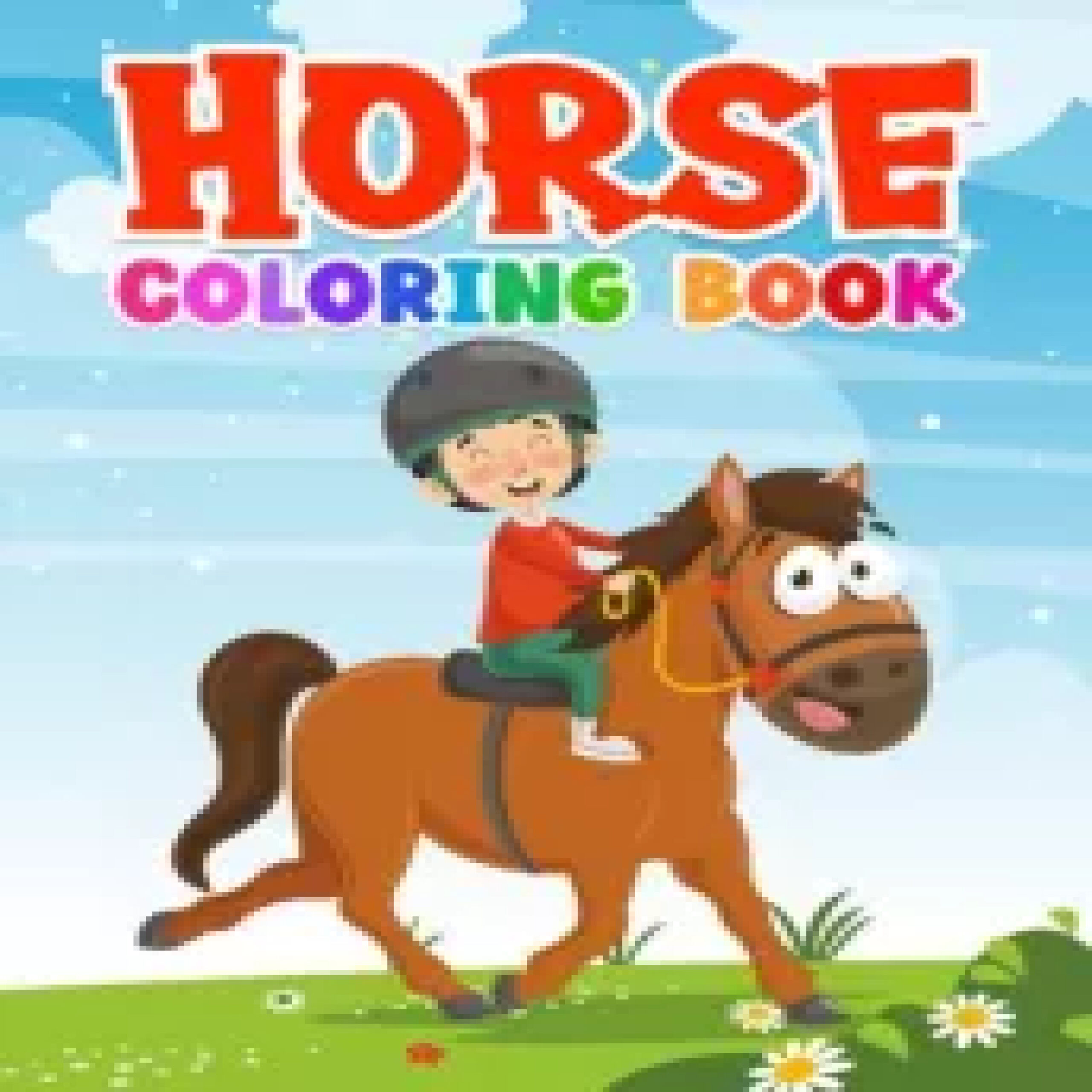 Coloring Pages Of Horses And Ponies
