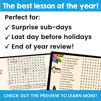 Decoding Words Activities | Digital Escape Room Prefixes & Suffixes ...