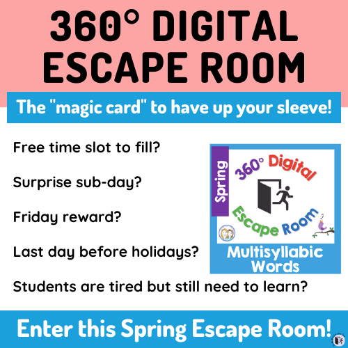Decoding Words Activities | Digital Escape Room Prefixes & Suffixes ...