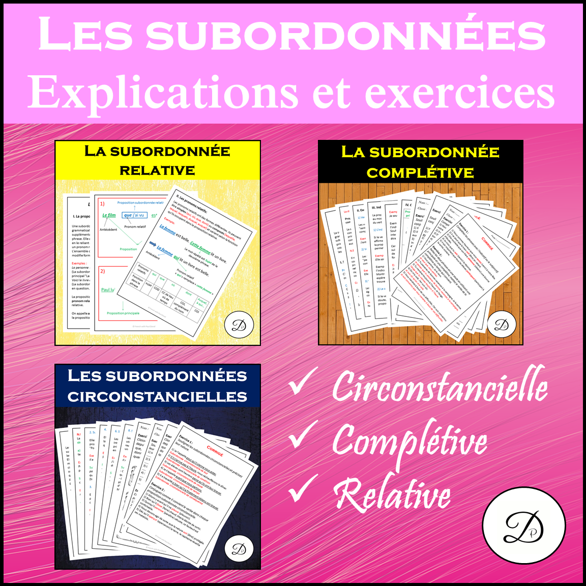 Classes de mots - 8 affiches | Made By Teachers