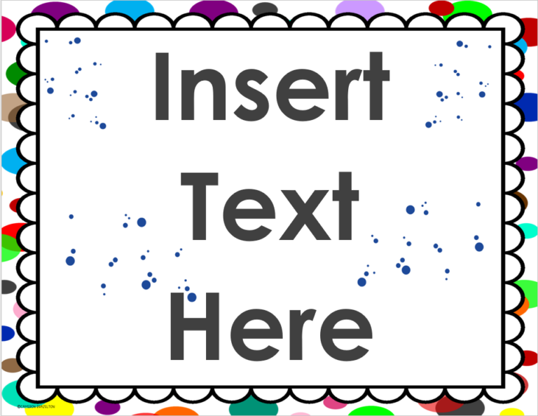Back to School Door Display Bulletin Board Decor Confetti Rainbow ...