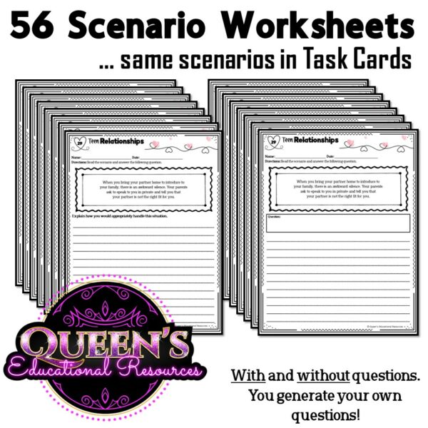 Teen Dating and Romantic Relationships Scenarios | Relationship Skills ...