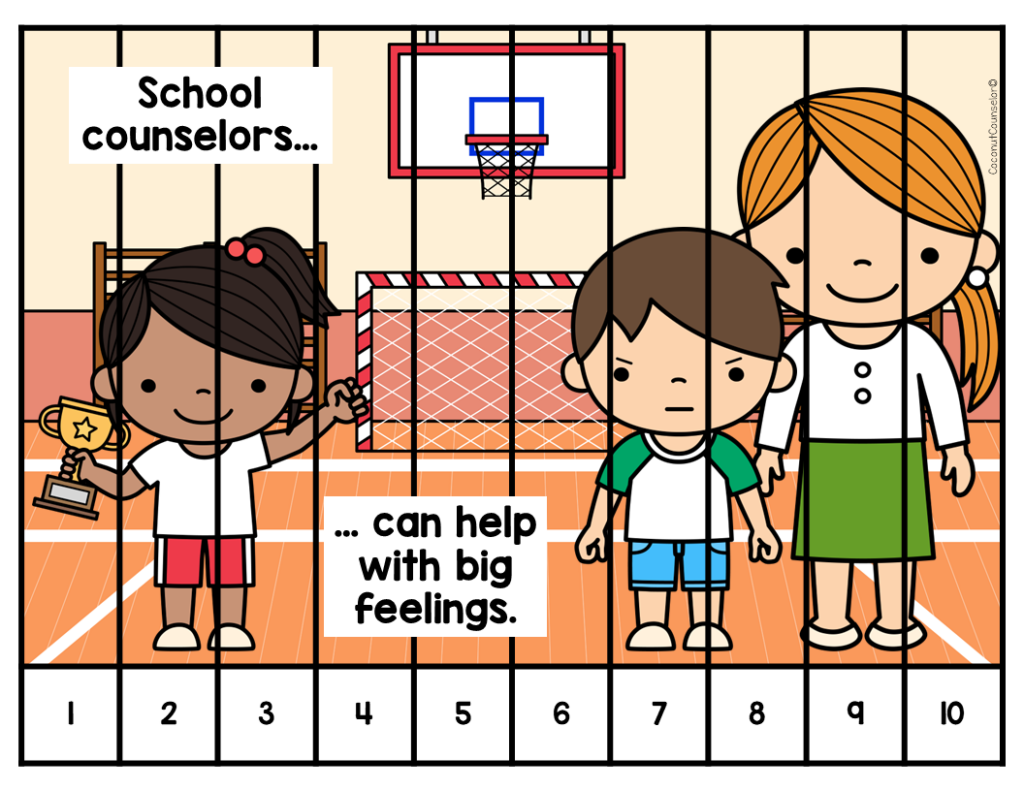 School Counseling Puzzle Pictures | Made By Teachers
