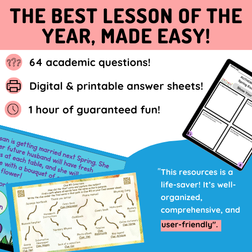 Author's Purpose Activities | 360° Digital Escape Room - Made By Teachers