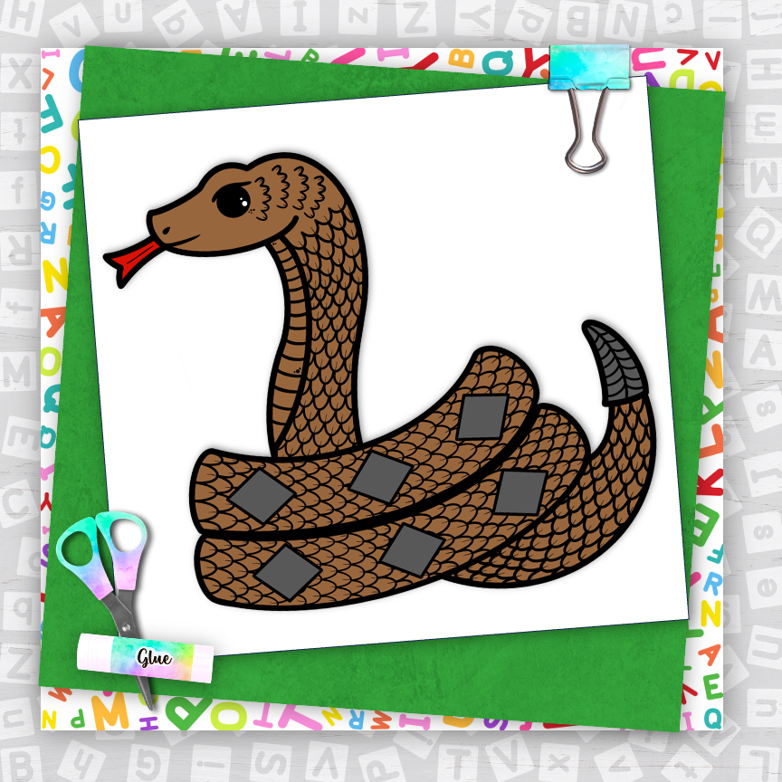 Snake Craft | State Symbols | Arizona | West Virginia | Desert | Letter ...