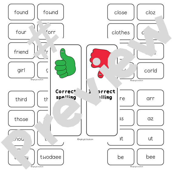 Sight Words Alphabet Letter Fluency | Picture Puzzle Center High ...