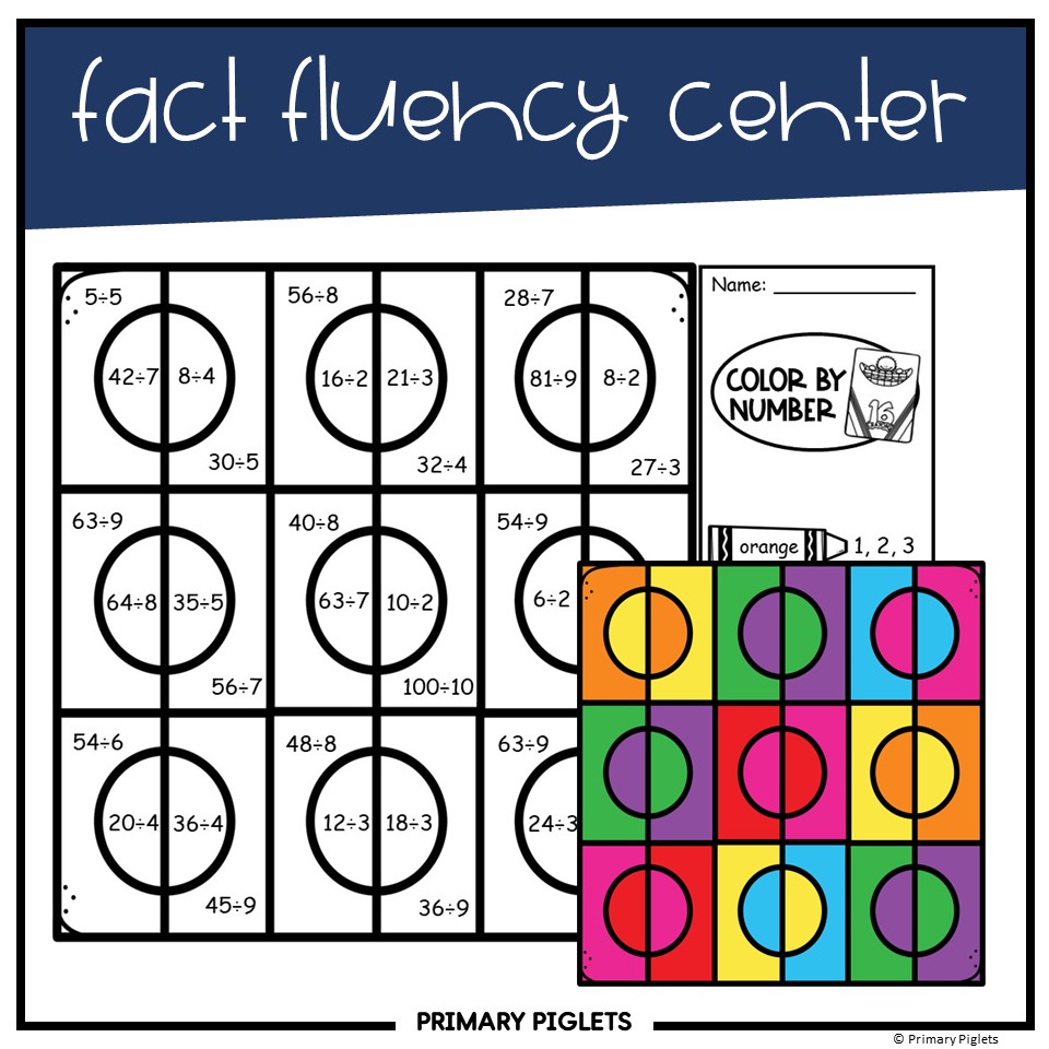 Back to School Multiplication and Division Color by Number Code ...