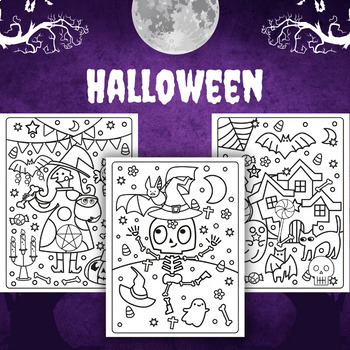 Spooktacular Halloween Fun: 30 Kid-Friendly Coloring Pages | Made By ...