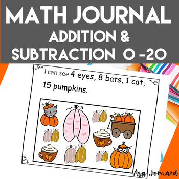 Math Journal | Addition Subtraction 0-20 | Made By Teachers