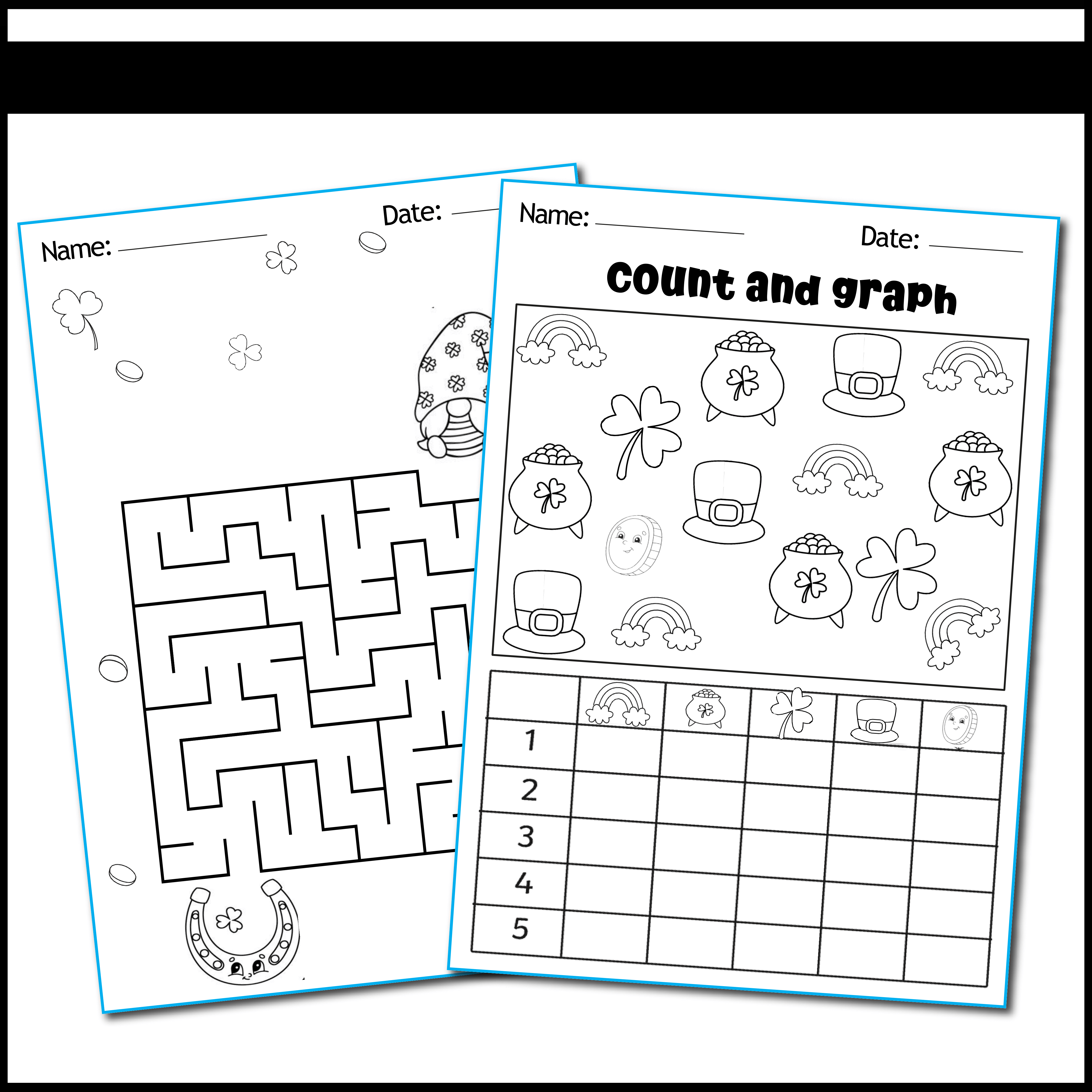 Back to School NO PREP Math and Literacy Packet - worksheets for ...