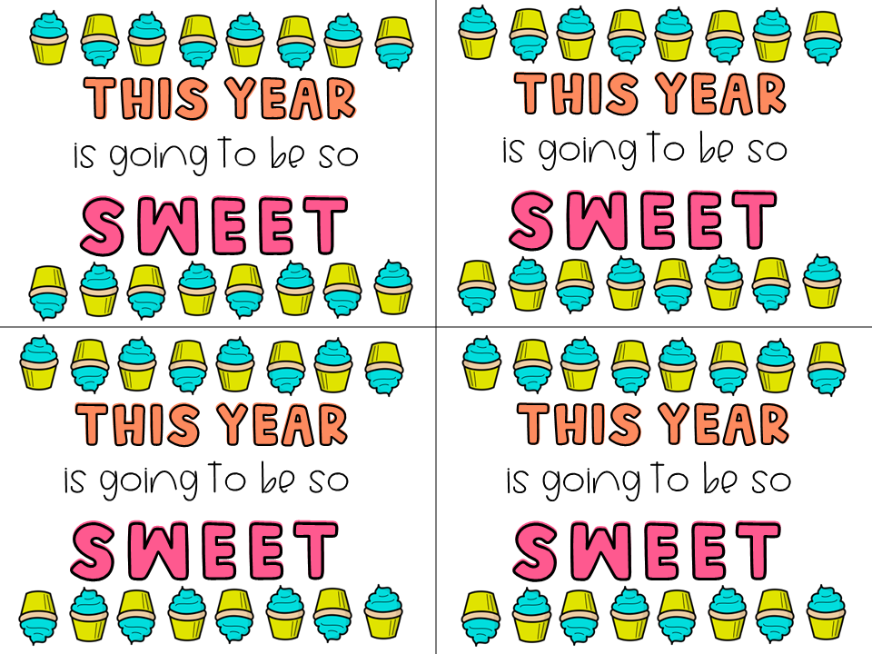 BACK TO SCHOOL GIFT TAGS | 3RD GRADE IS GOING TO BE SO SWEET | Made By ...