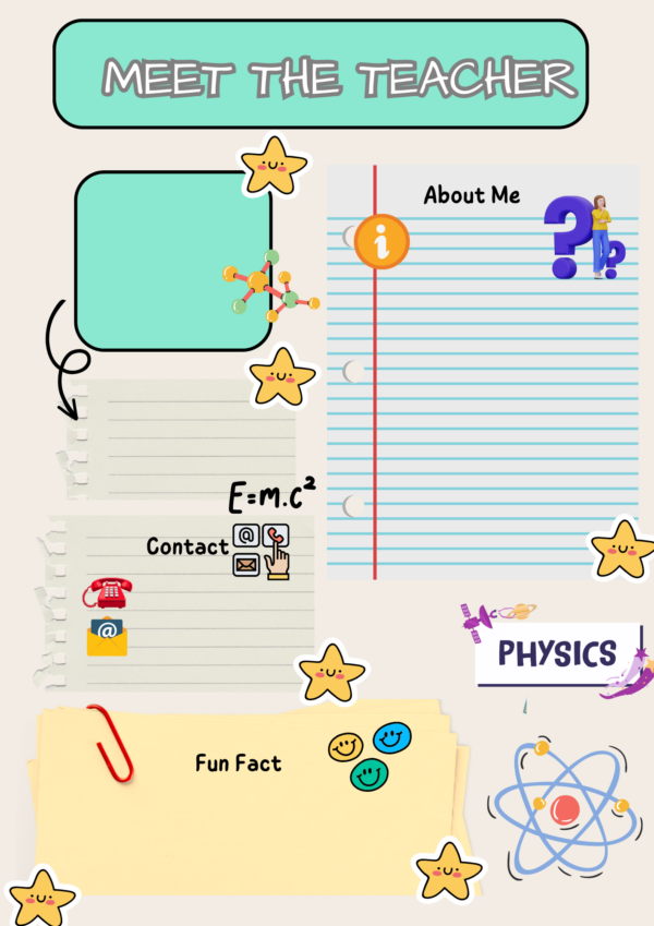 Meet The Teacher Templates Editable Stickers Decor | back to school ...