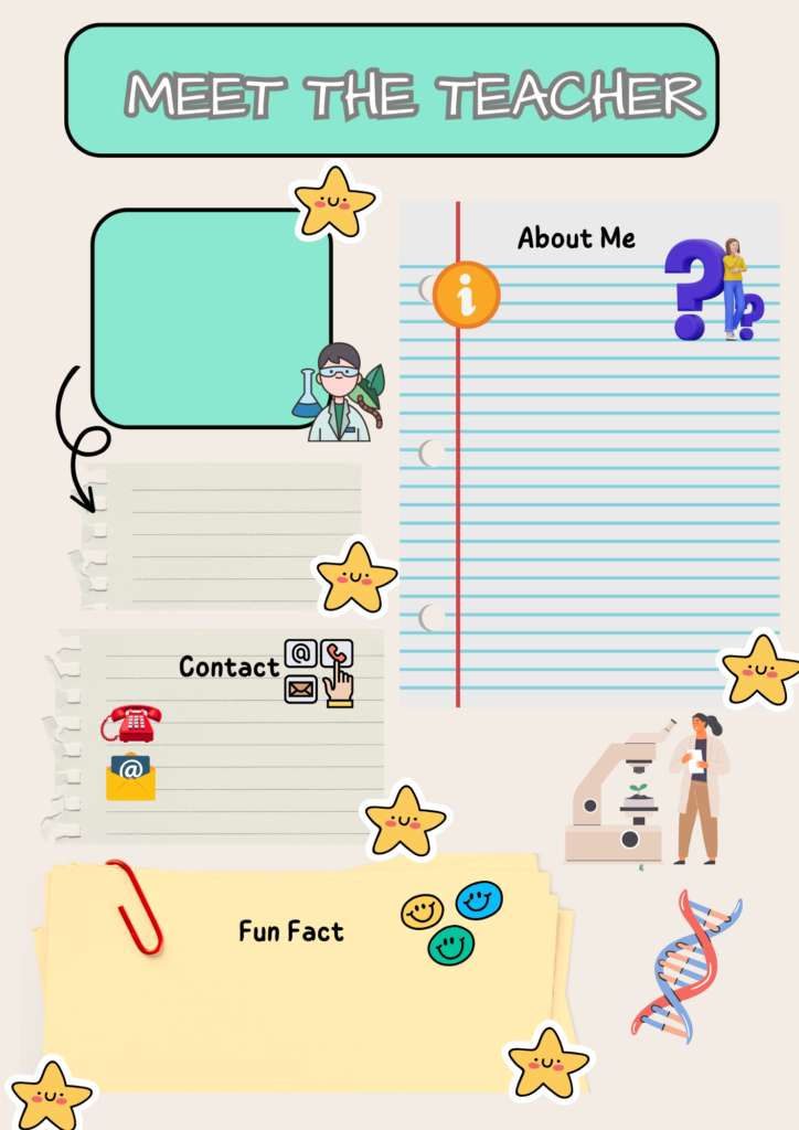 Meet The Teacher Templates Editable Stickers Decor | back to school ...