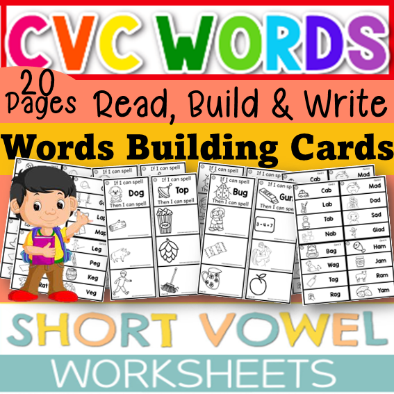 CVC Words building | Made By Teachers