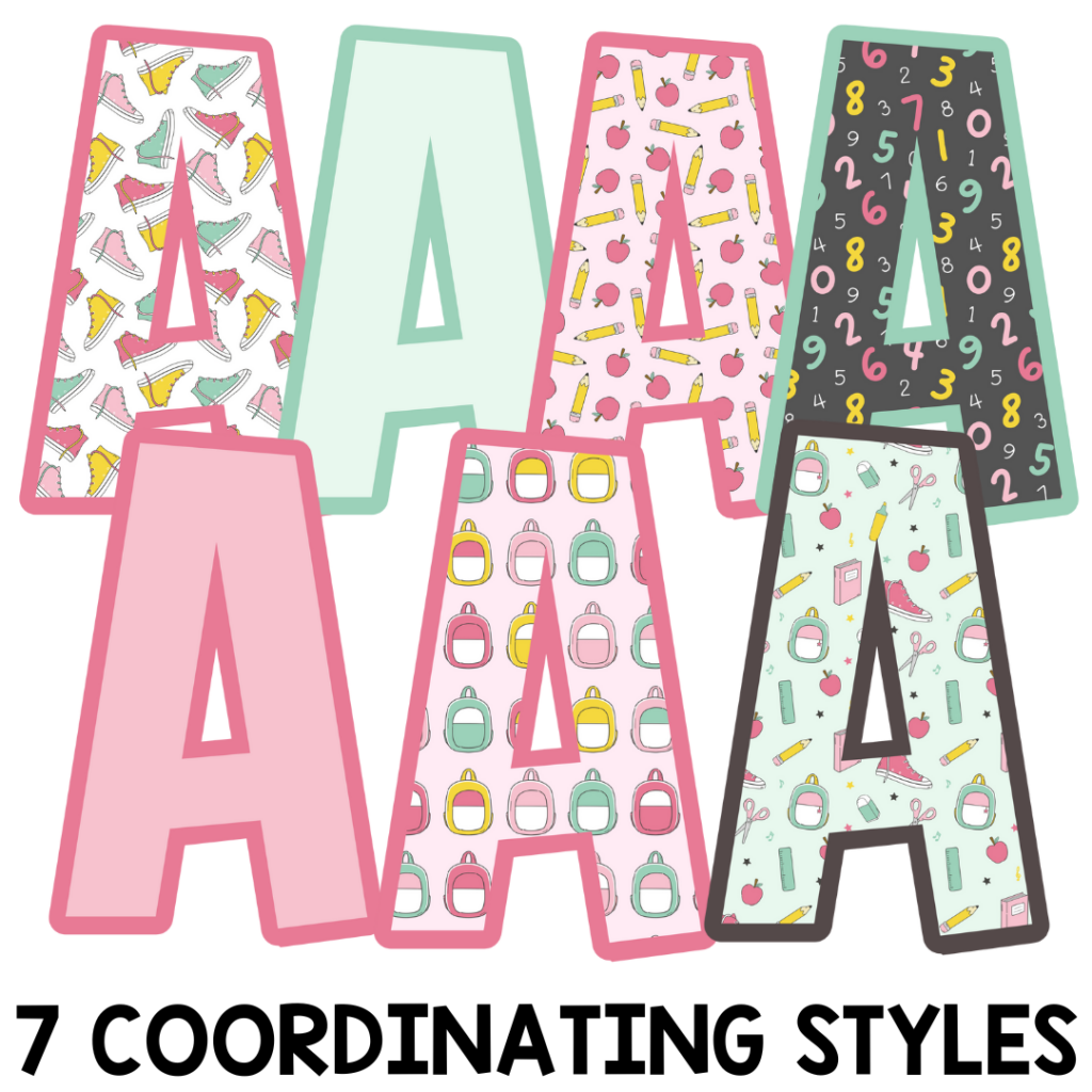 Back to School Bulletin Board Decor Bundle / Door Decor / School Bound ...