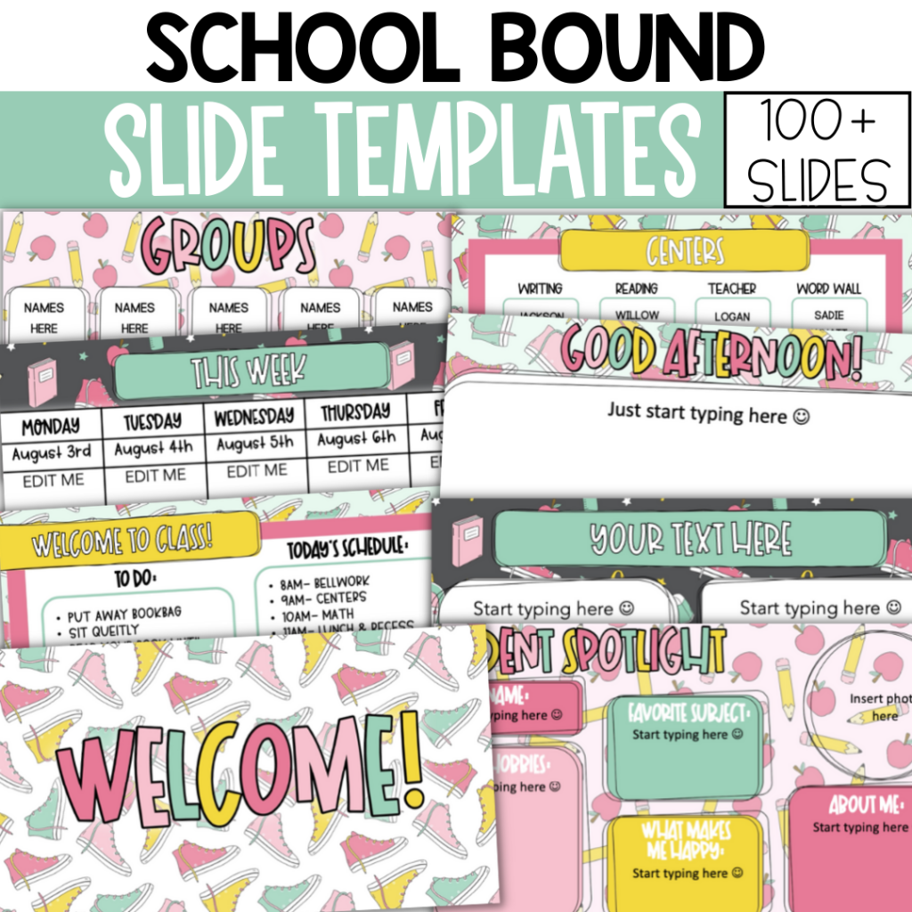 Back to School Bulletin Board Decor Bundle / Door Decor / School Bound ...