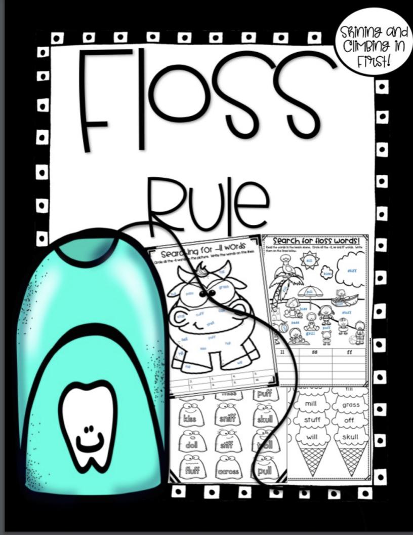 Floss Rule Word Work! - No Prep | Made By Teachers