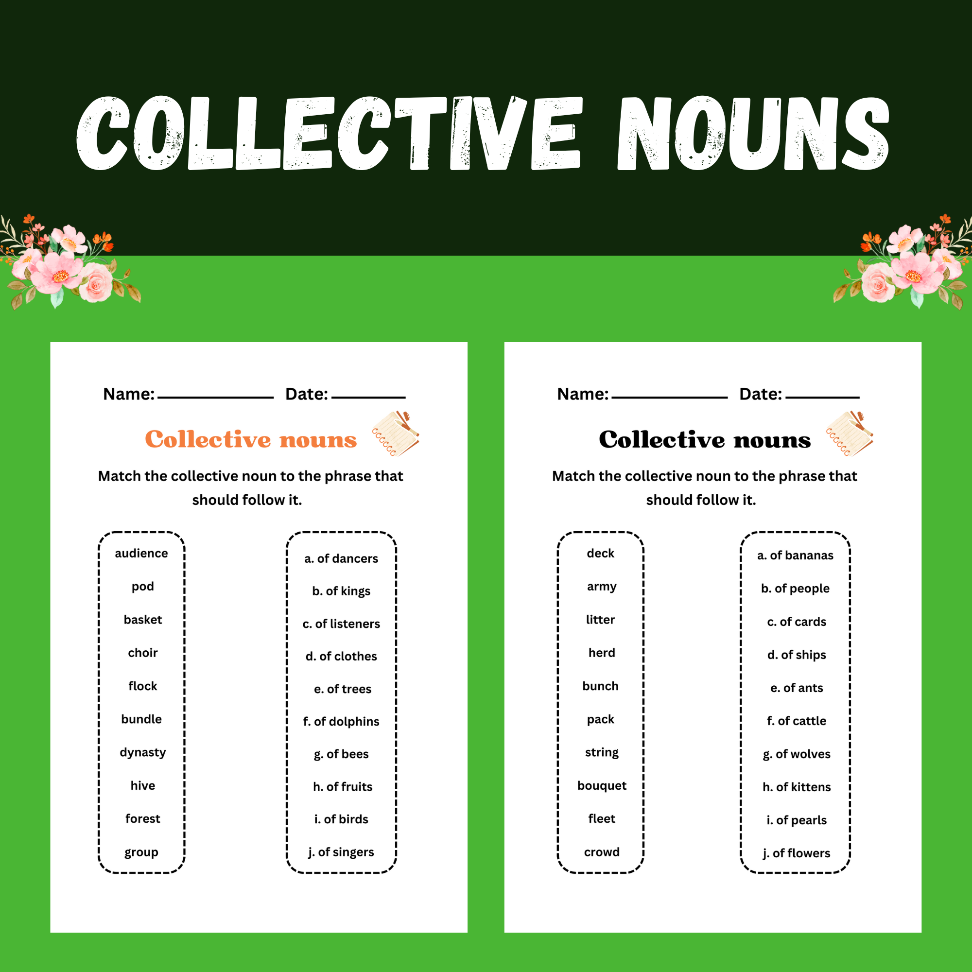 Collective Nouns For People