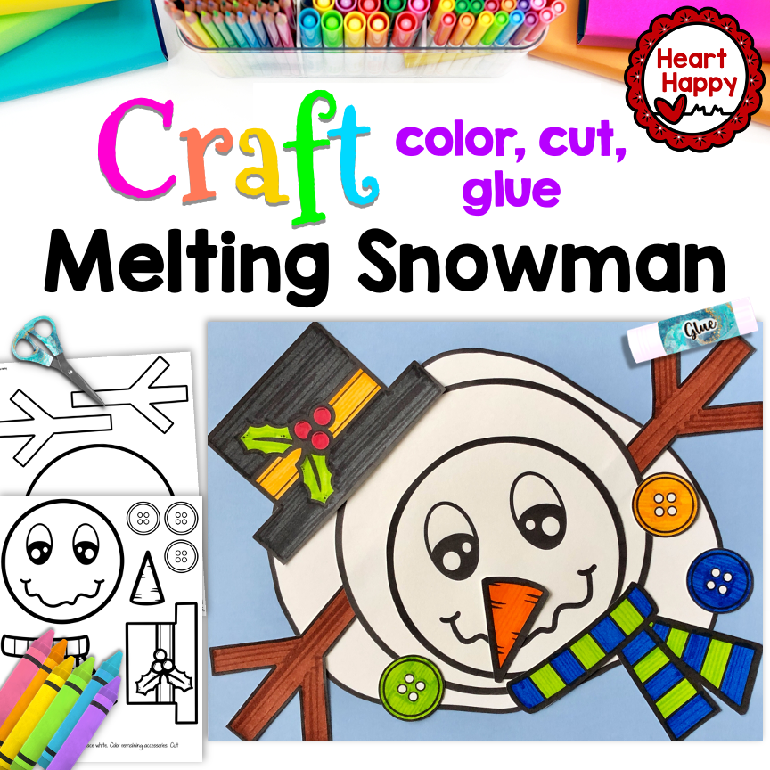 Melted Snowman Poem