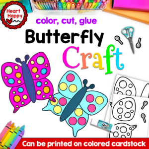 Butterfly Craft | Spring Craft | Insect Craft - Made By Teachers