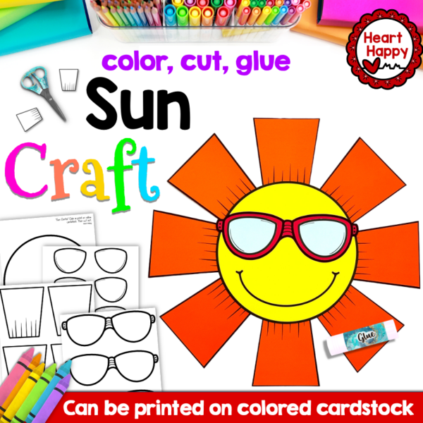 Sun Craft | Summer Craft | Weather Craft - Made By Teachers