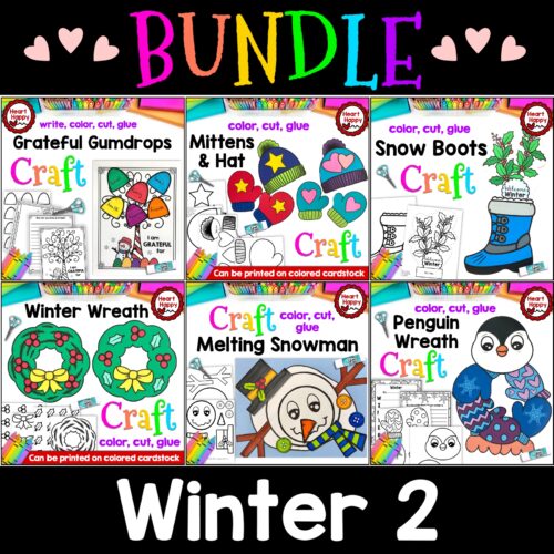 Winter Crafts BUNDLE | Made By Teachers
