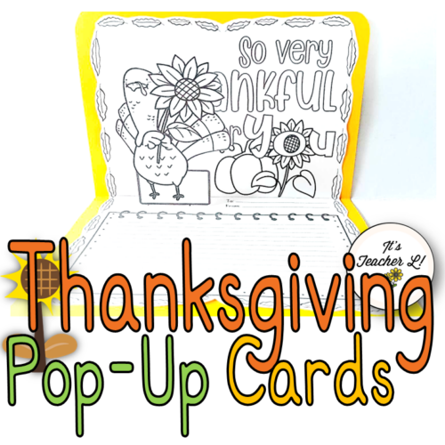 Thanksgiving Pop-Up Cards | Thanksgiving Project | Made By Teachers