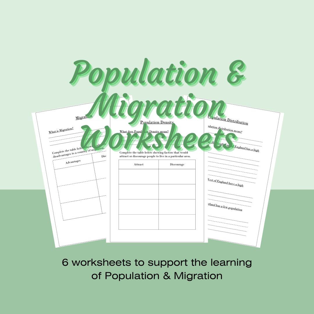 Geography Physical and Glacial Landscapes UK Worksheets | Made By Teachers