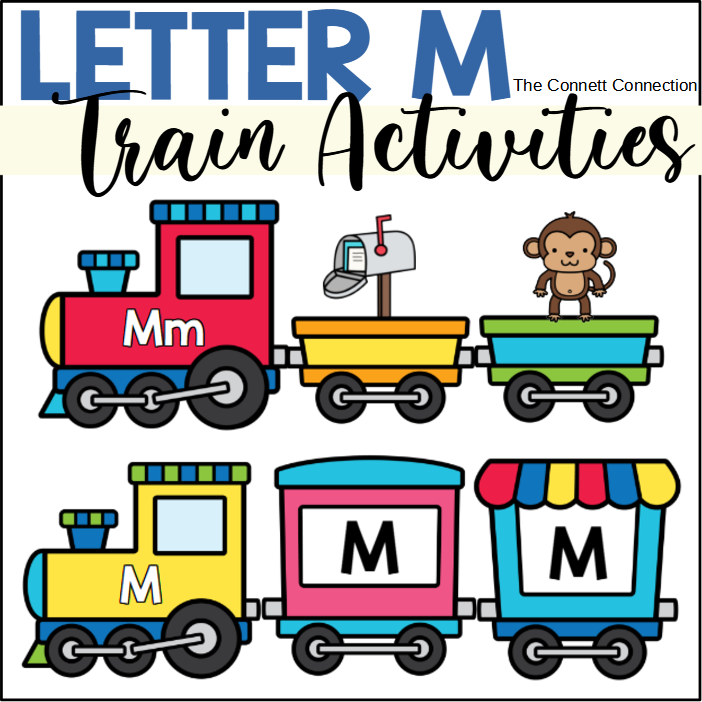 Letter M Train Worksheets and Centers | Made By Teachers