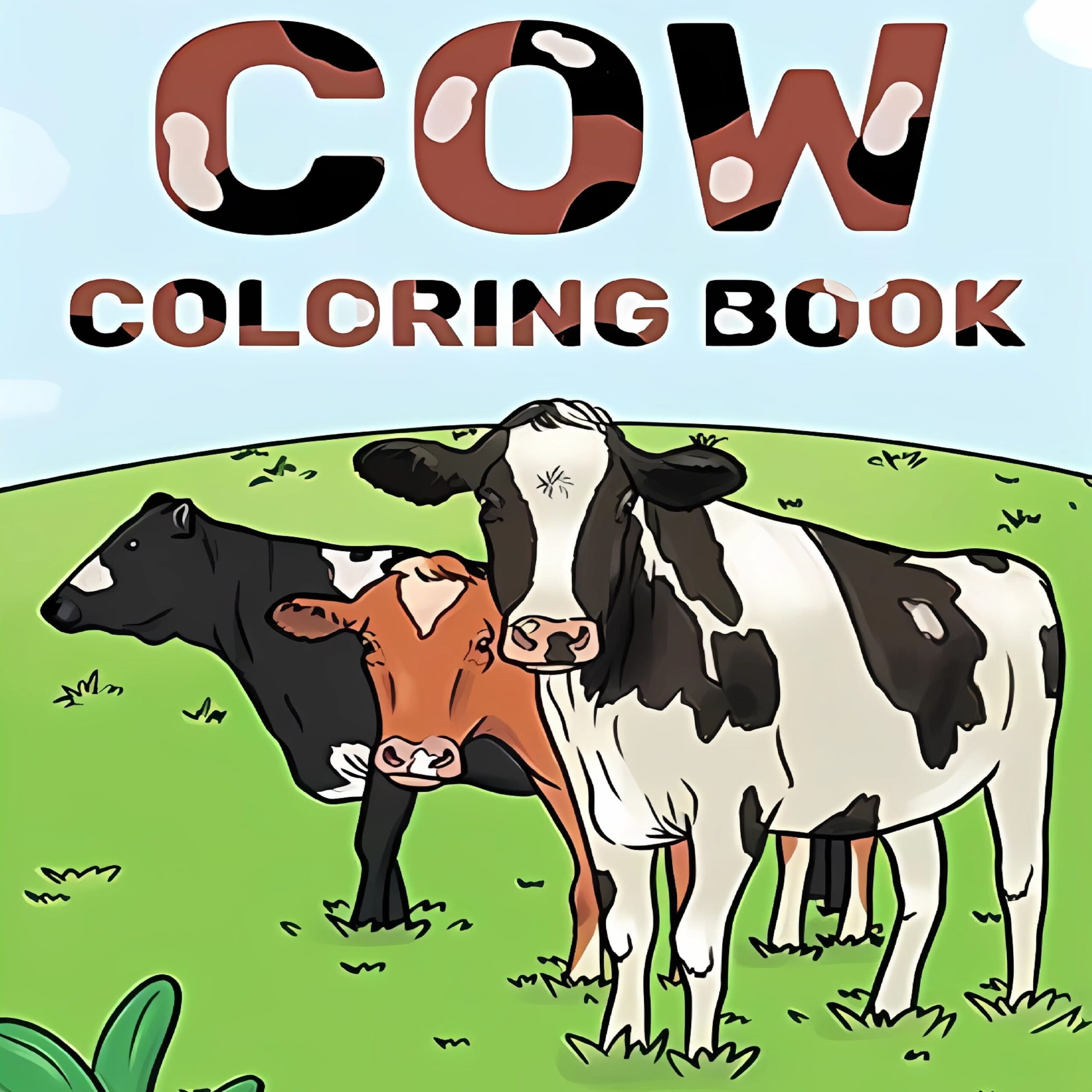 Cow Coloring Book : Cow Coloring Pages Gift For Cow Lovers | Made By ...