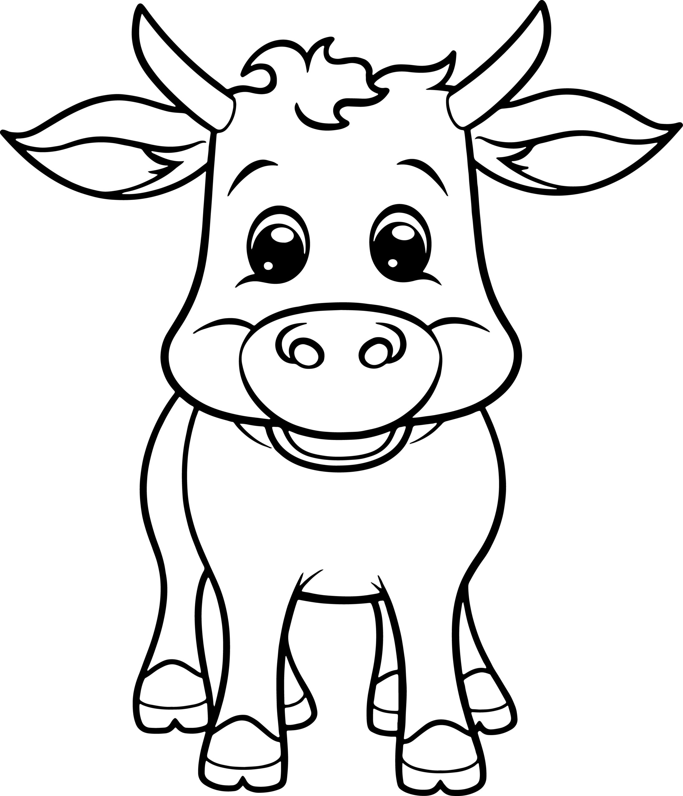 Cow Coloring Book : Cow Coloring Pages Gift For Cow Lovers | Made By ...