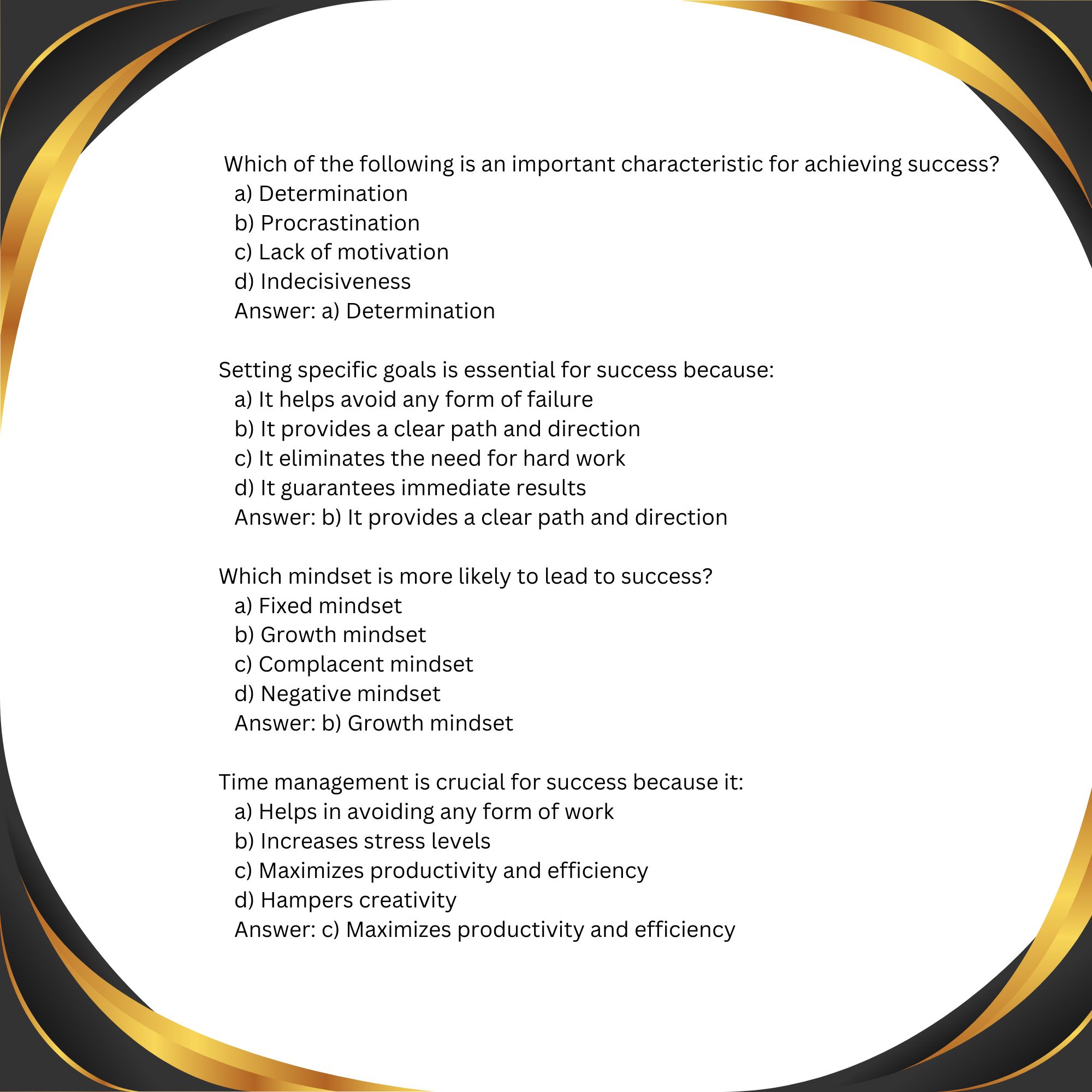 "Master the Art of Trivia: Achieve Personal Success through Quiz ...