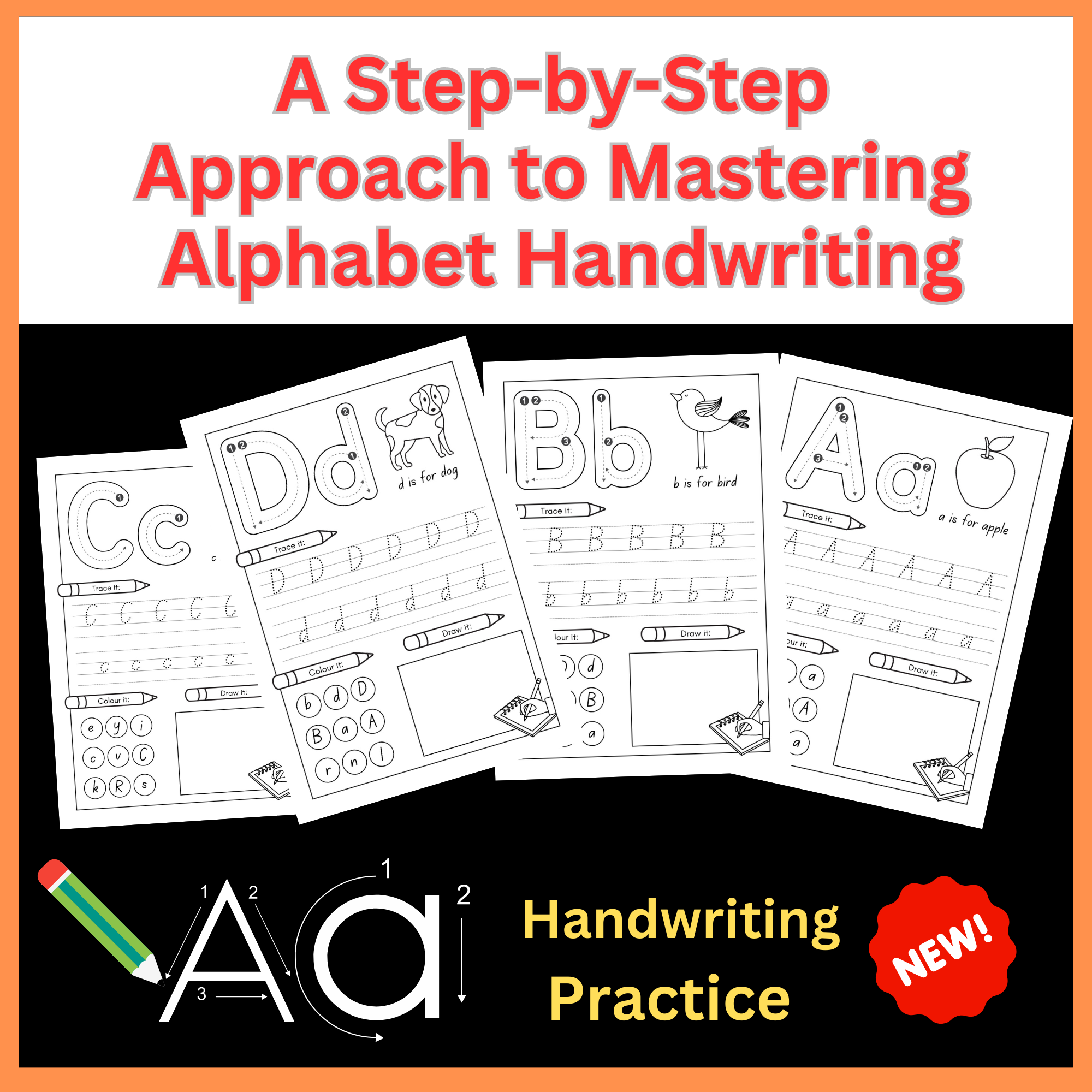 Discover the Joy of Learning with our Vibrant Preschool Alphabet ...