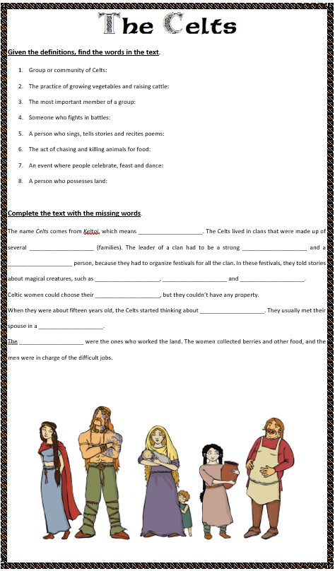 The Ancient Celts | Made By Teachers