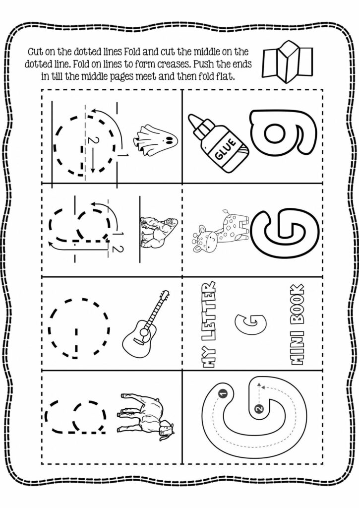 Alphabet Tracing Cards: Handwriting Practice for Letter G - Made By ...