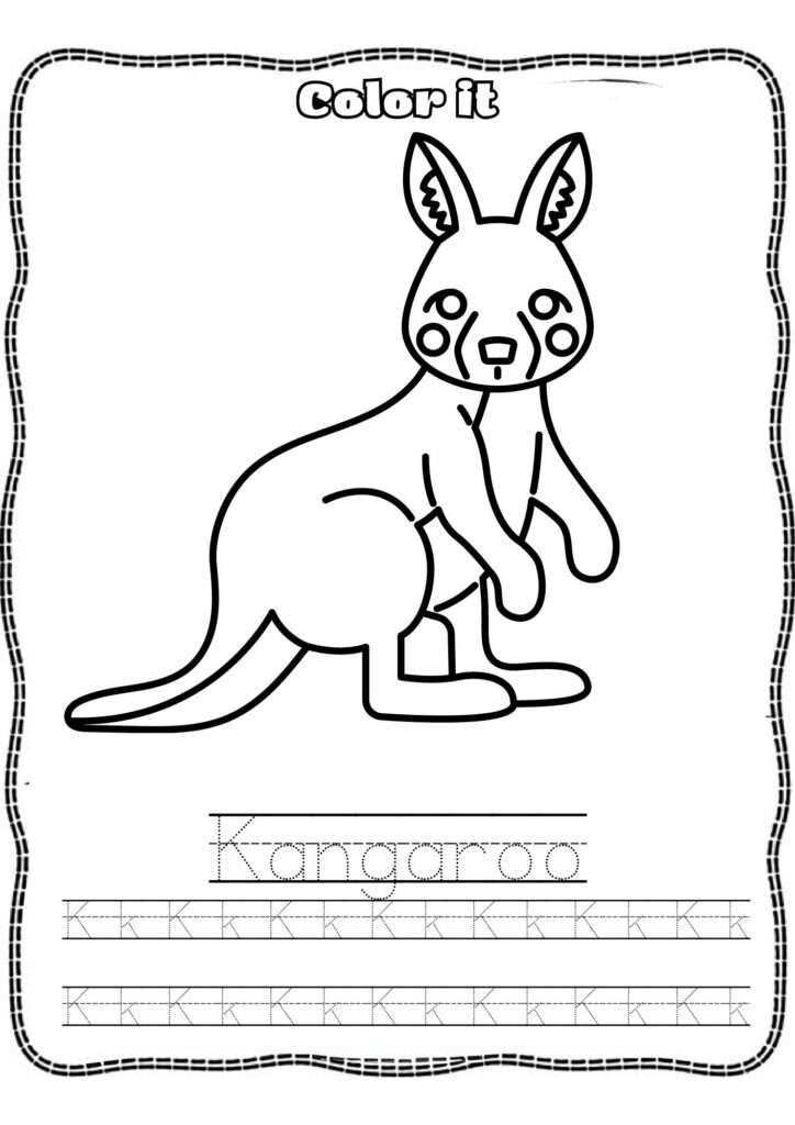 Alphabet Tracing Cards: Handwriting Practice for Letter K - Made By ...
