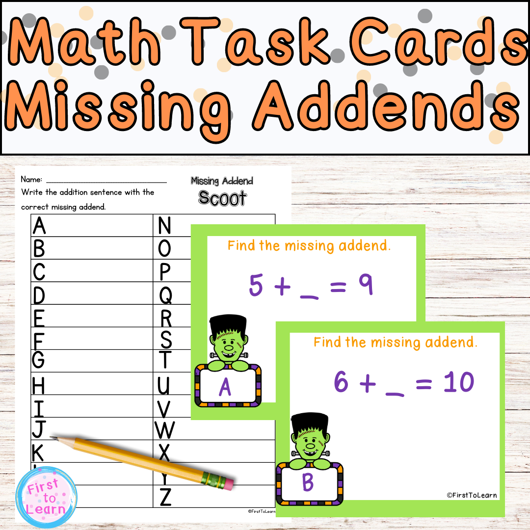 Subtraction Task Cards/Scoot First Grade Winter - Made By Teachers