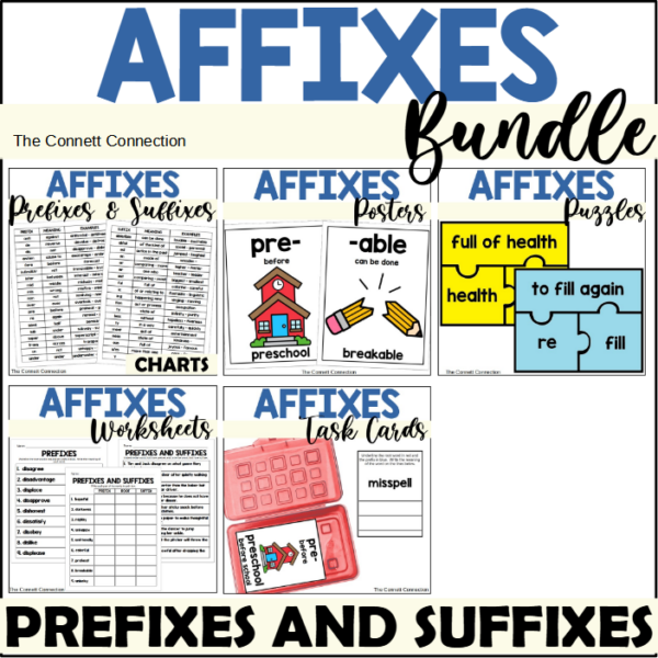 Affixes Bundle | Made By Teachers