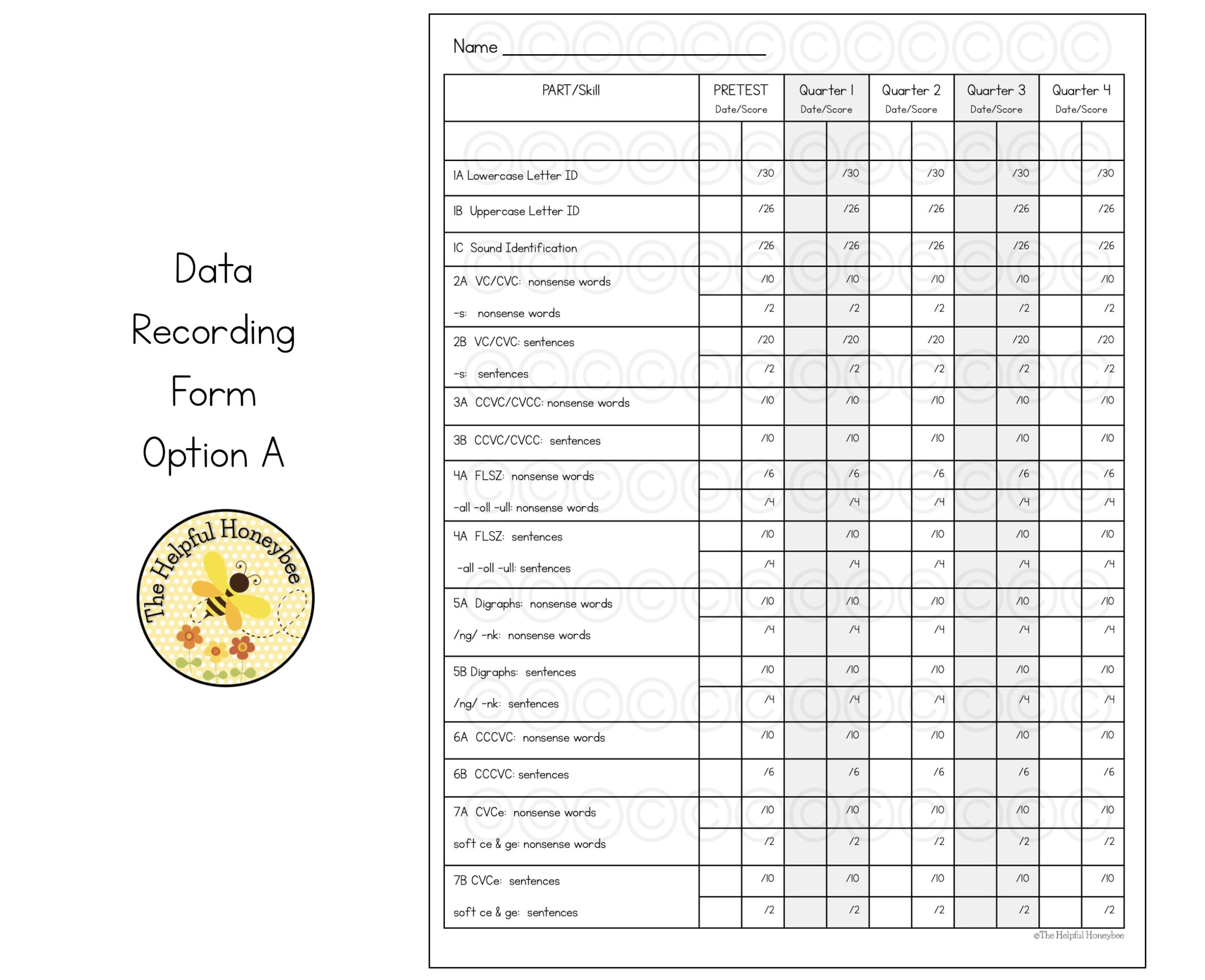 Quick Phonics Assessment SETS 1 & 2 -Student Progress - UFLI ...