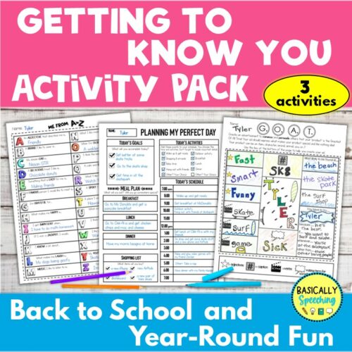 Getting to Know You Ice Breaker Activities for Middle & High School ...
