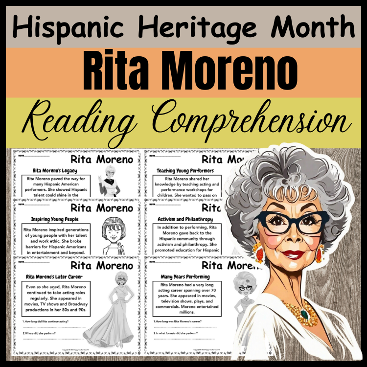 Hispanic Heritage Month Ellen Ochoa reading comprehension | Made By ...