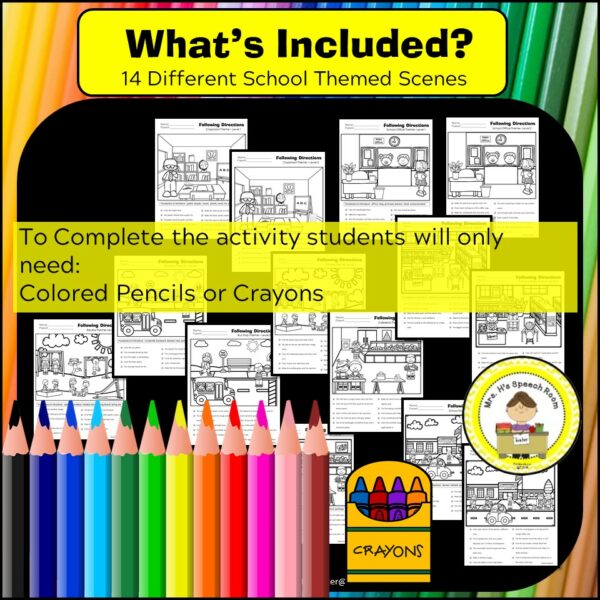 Back to School Following Directions Bundle - Made By Teachers