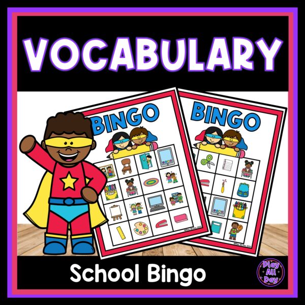 Back to School Bingo Games with Digital Calling Cards | Made By Teachers