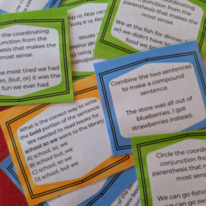 4th Grade Using Commas and Coordinating Conjunctions Language Skills ...