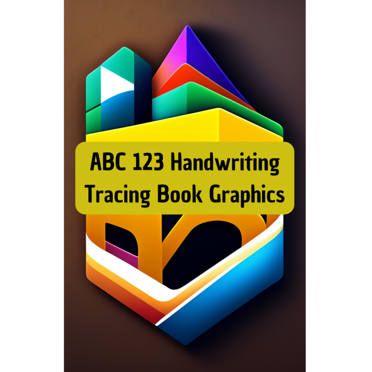 ABC 123 Handwriting Tracing Book Graphics | Made By Teachers