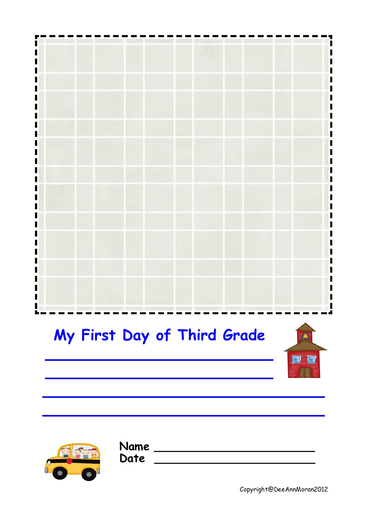 My First Day in Third Grade Poem | Made By Teachers