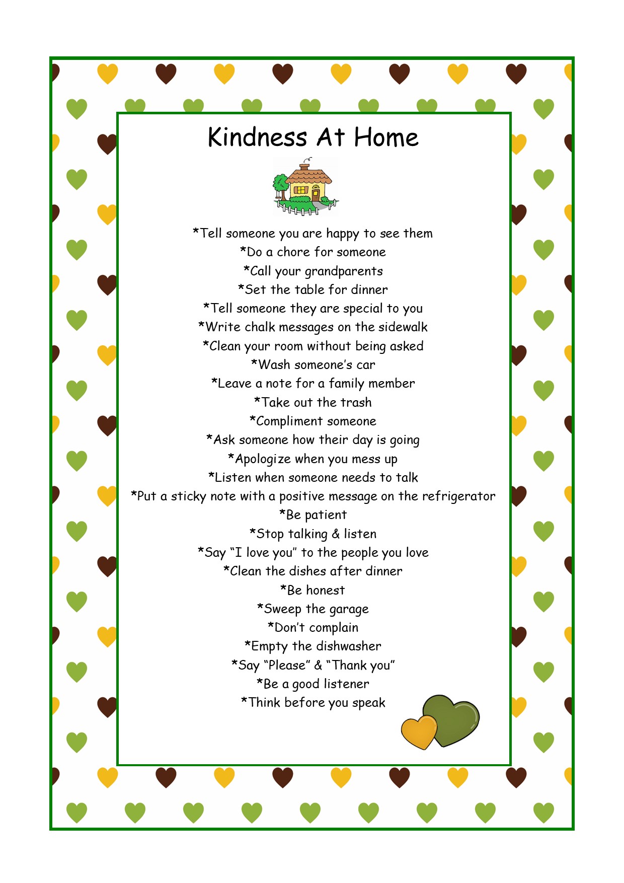 Being Kind Listening With My Heart | Made By Teachers