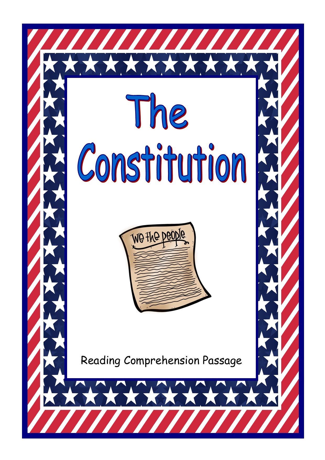 The Constitution Reading Comprehension Passage | Made By Teachers